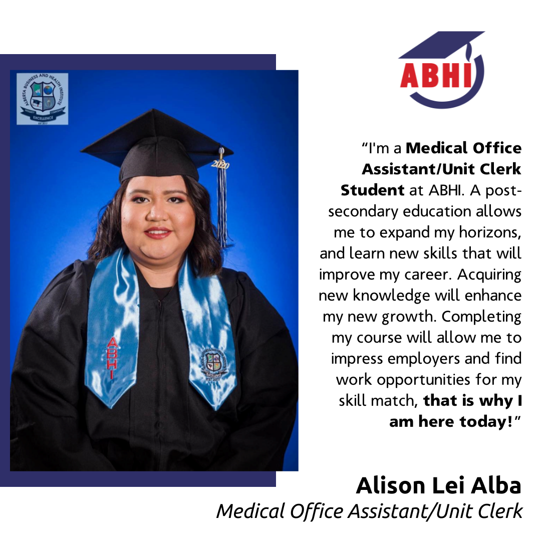 Medical Office Assistant/Unit Clerk – ABHI